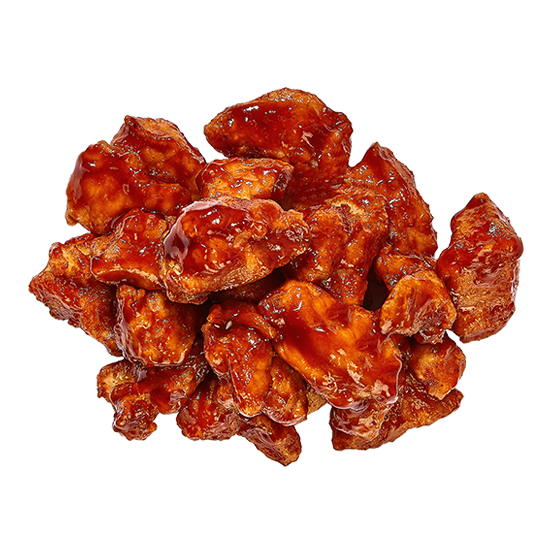 Pui popcorn BBQ — The BOX